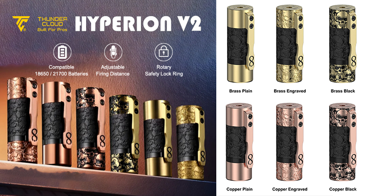Thunder Cloud X Infinite Modz Hyperion V2 Mechanical Mod (18650/21700 ...