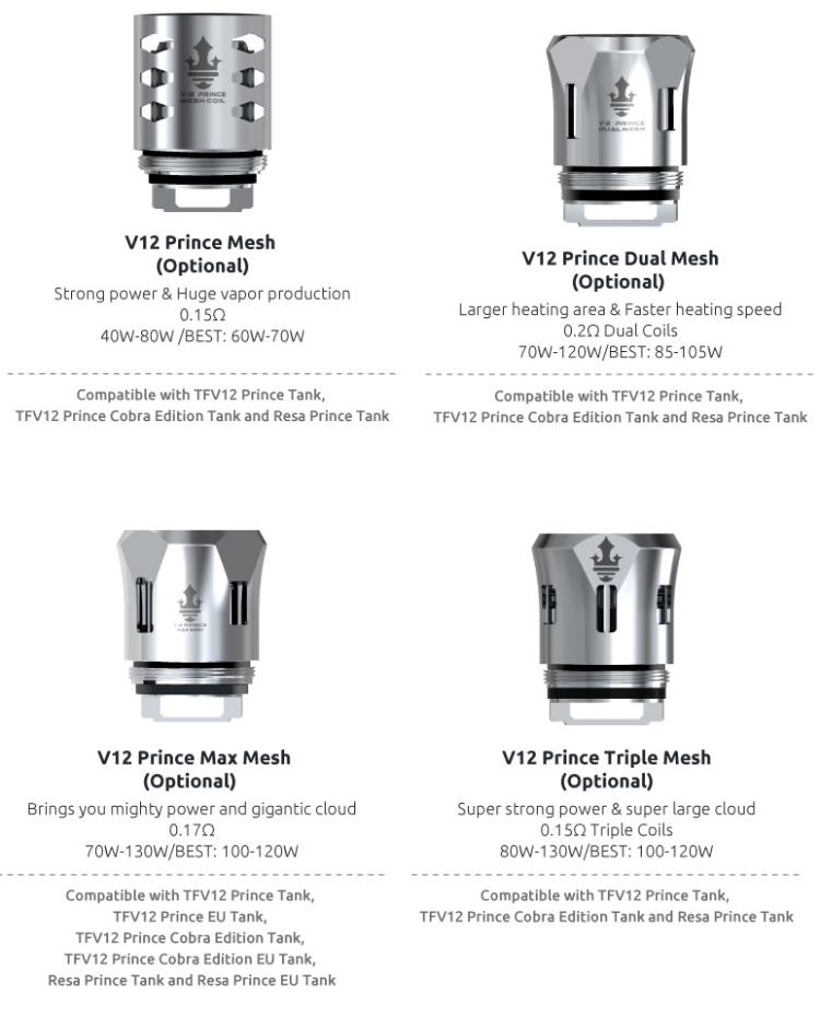 Smok TFV12 Prince Mesh Coil For Sale