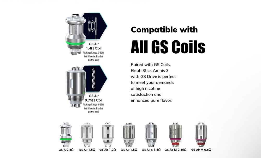 Eleaf GS Air M 0.35OHM Coil Heads