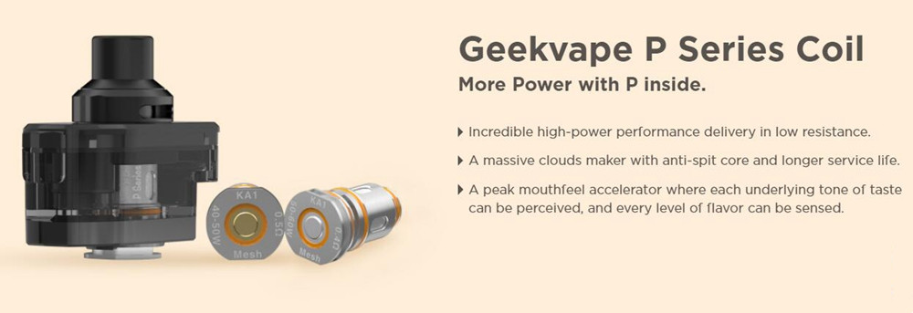Geekvape P Series Replacement Coils For Aegis Boost Pro Kits